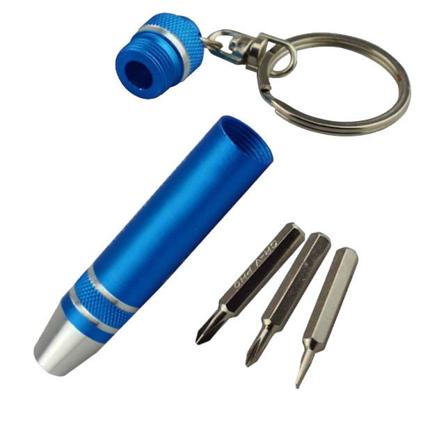 ASEC Mini Screwdriver Set Keyring
