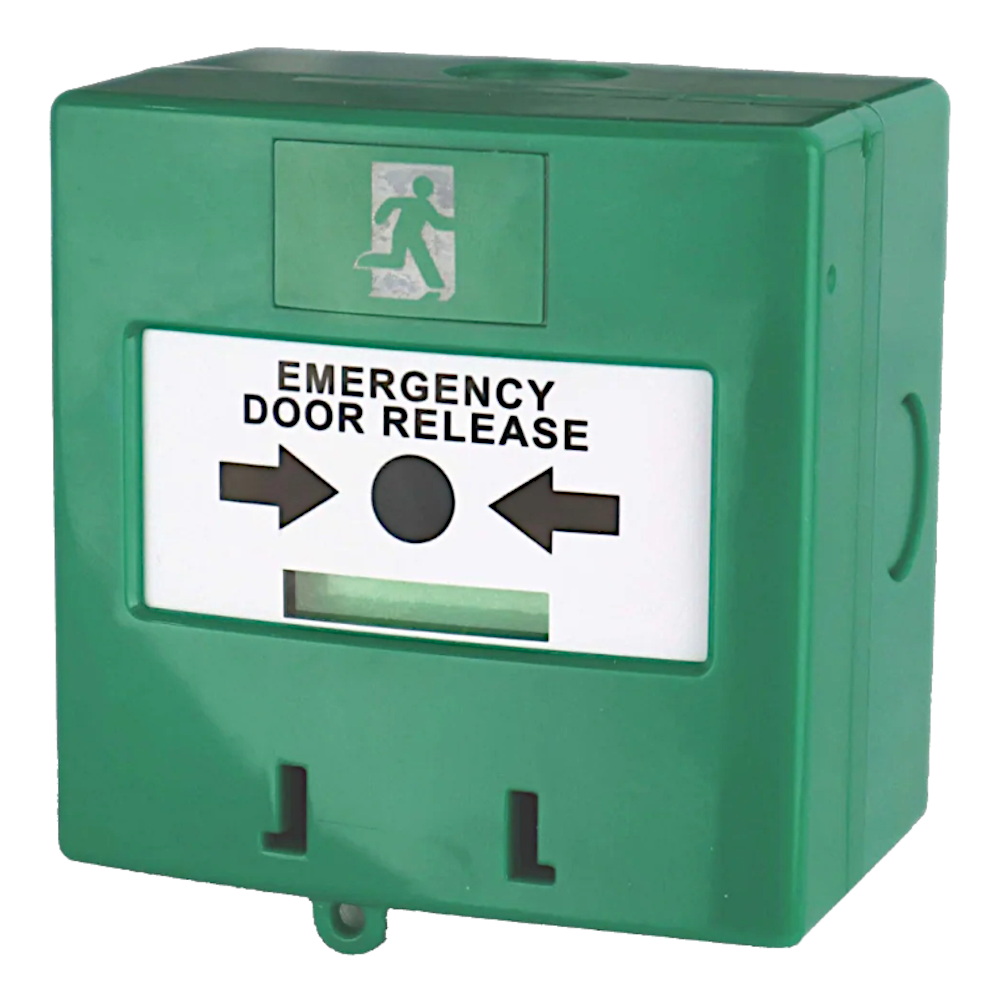 ASEC Resettable Illuminated Triple Pole Call Point With Cover Weatherp