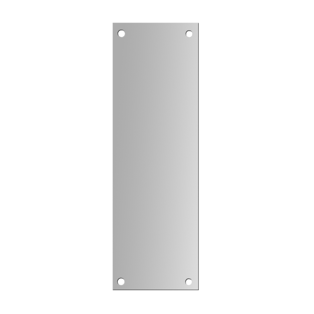 ASEC 100mm Wide Aluminium Finger Plate