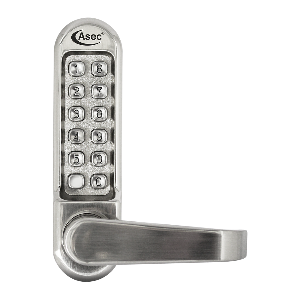 ASEC AS4300 Series Lever Operated Digital Lock With Adaptor Kit For Pa