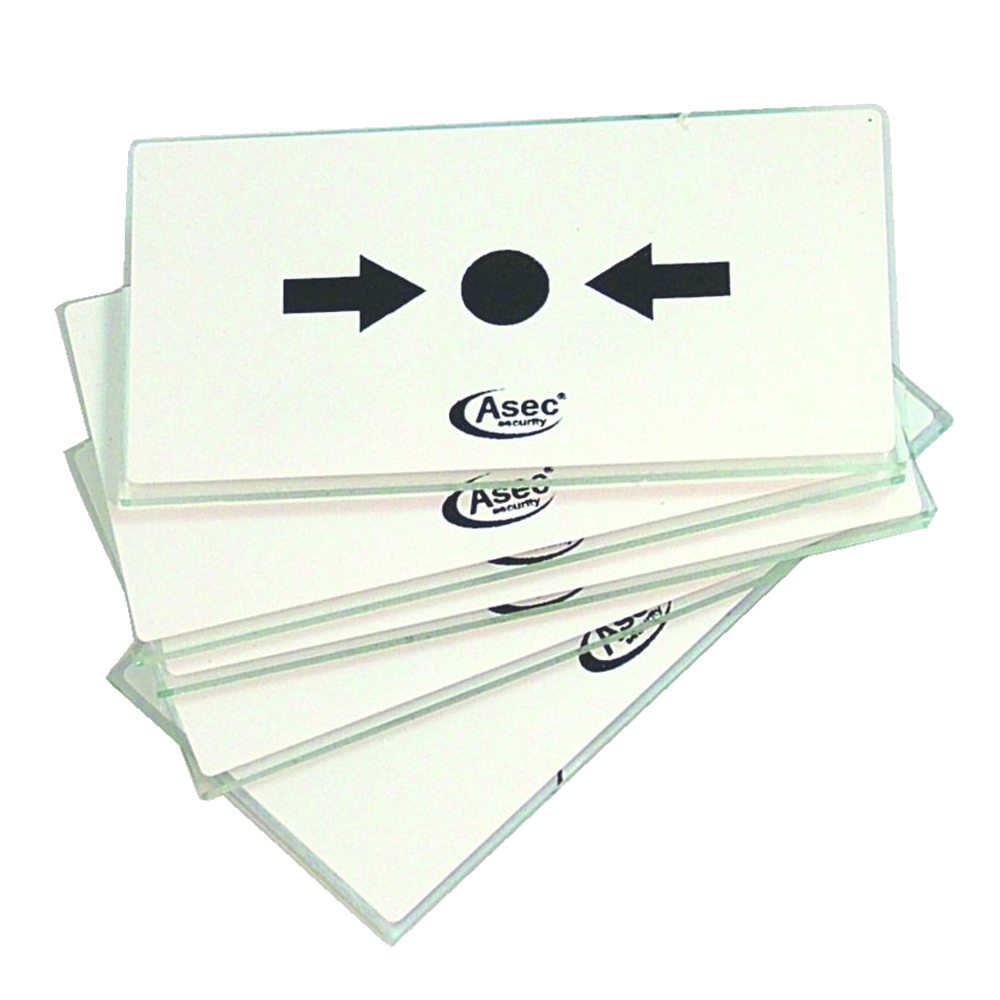 ASEC Spare Glass For Call Point