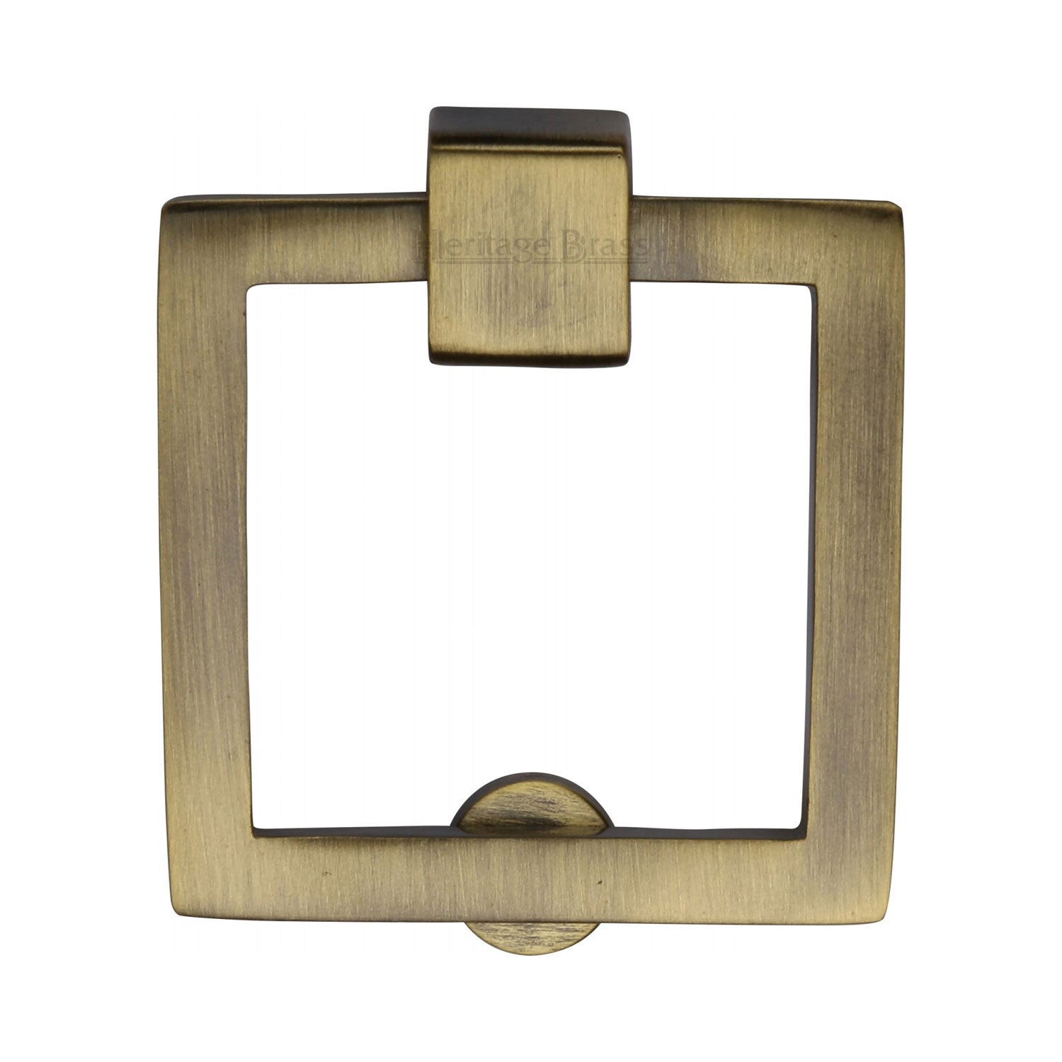 Heritage Brass Square Cabinet Drop Pull