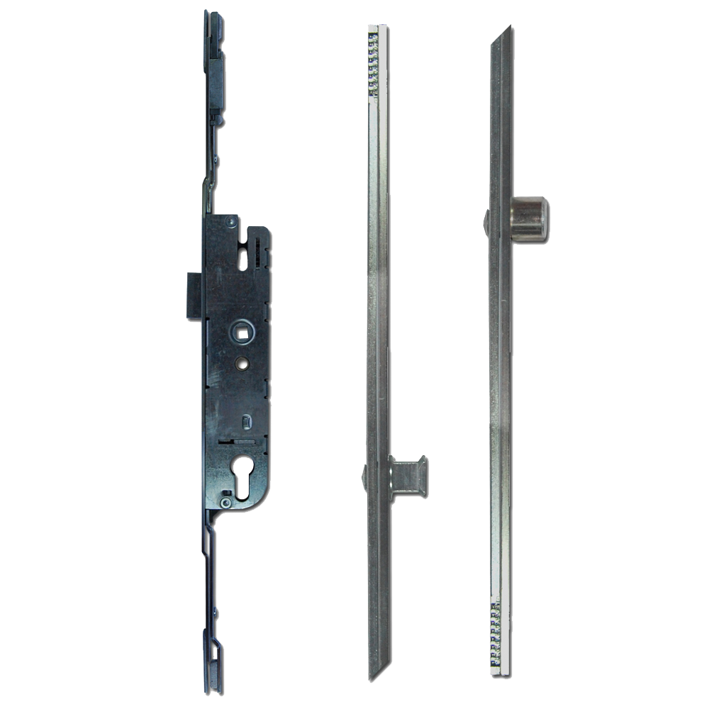 CHAMELEON Adaptable Multipoint Lock 2 Mushroom & 2 Roller + Keeps