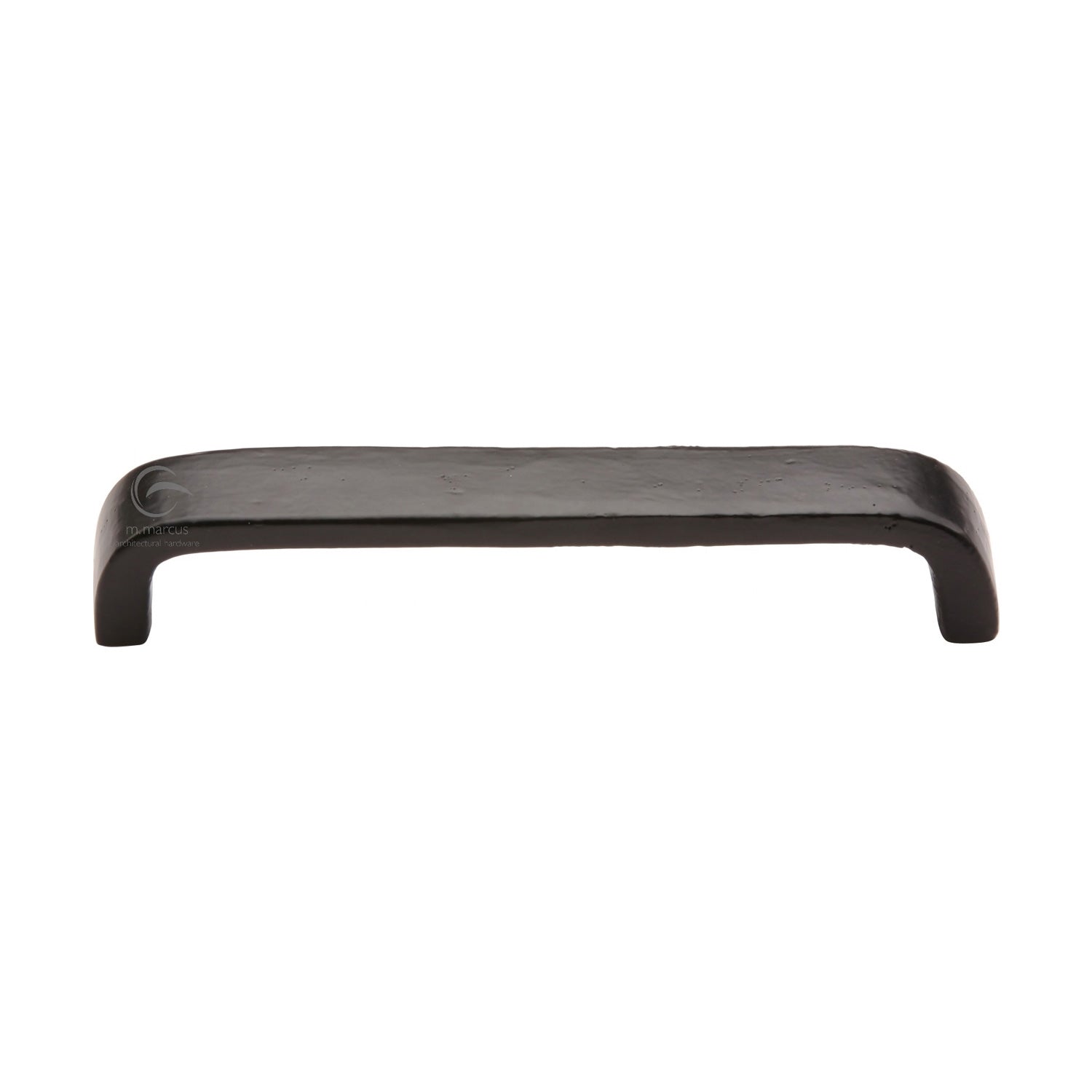 M.Marcus Matt Black Iron Curved D Shaped Cabinet Pull Handle