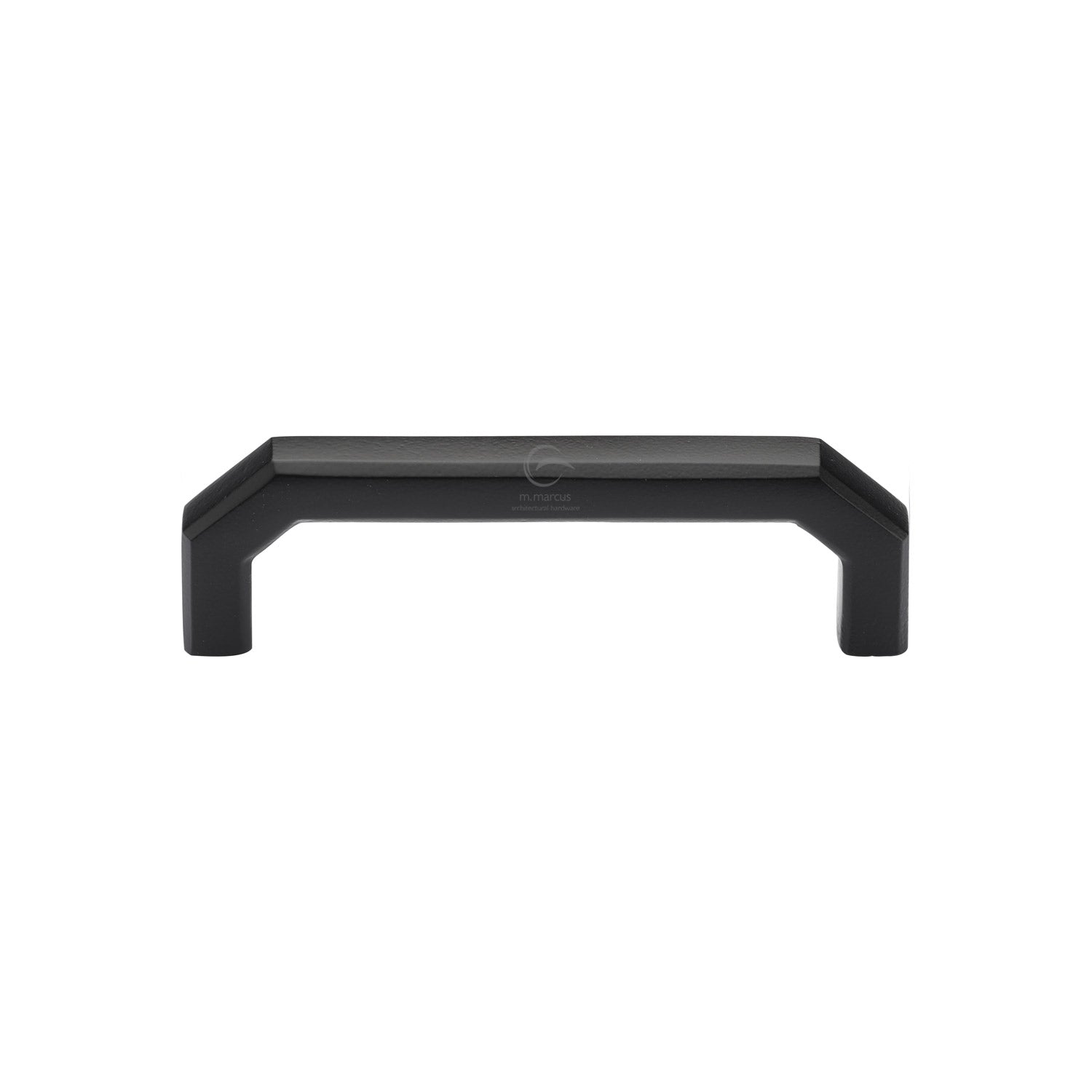 M.Marcus Matt Black Iron Angular Cabinet Pull Handle