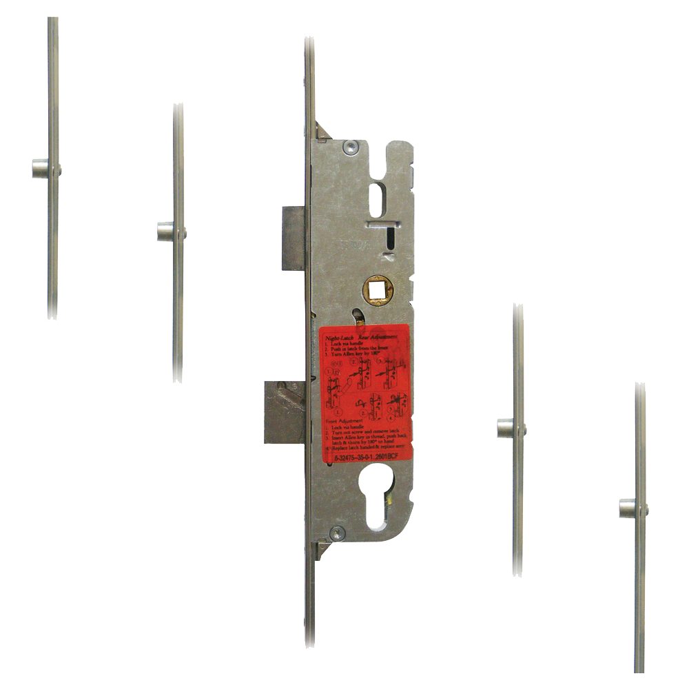 GU Secury Europa R4 Lever Operated Latch & Deadbolt Split Spindle - 4