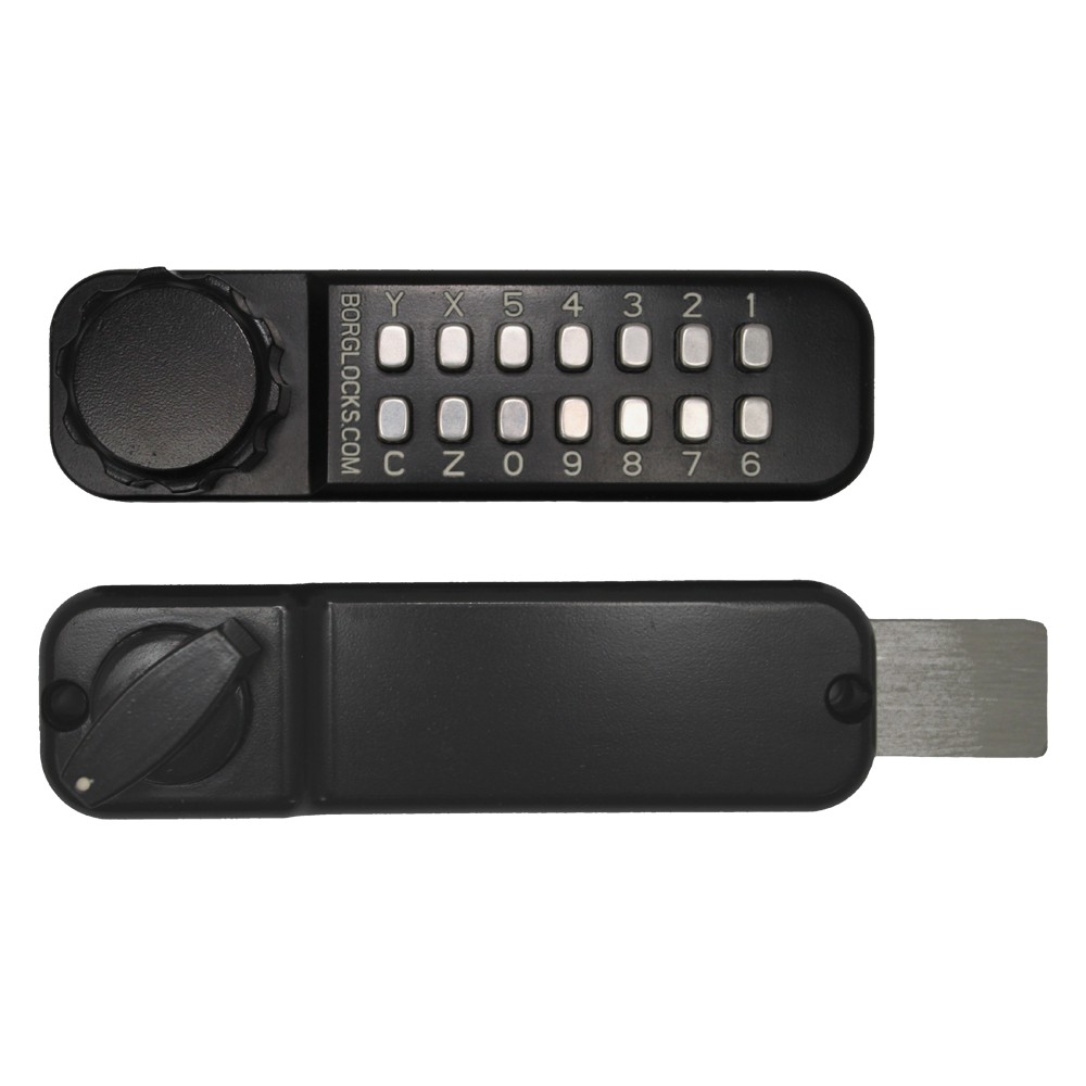 BORG LOCKS BL2615 Marine Grade Pro Digital Horizontal Rim Deadbolt Loc