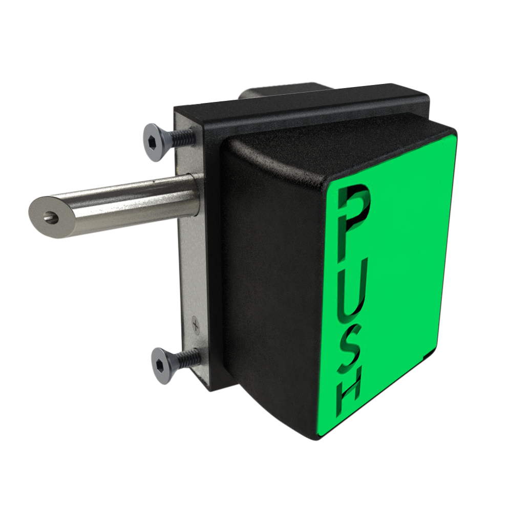 GATEMASTER SBQEDGL Bolt On Digital Exit Pushpad