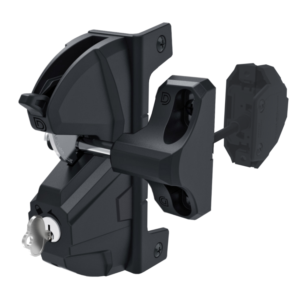 D&D Lokk Latch Deluxe 3 Gate Lock With External Access