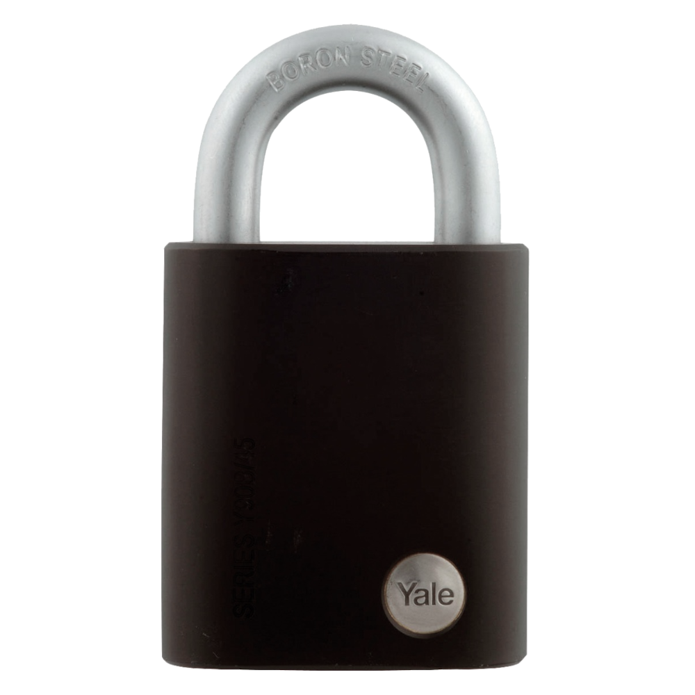 YALE Maximum Security Hardened Steel Open Shackle Padlock