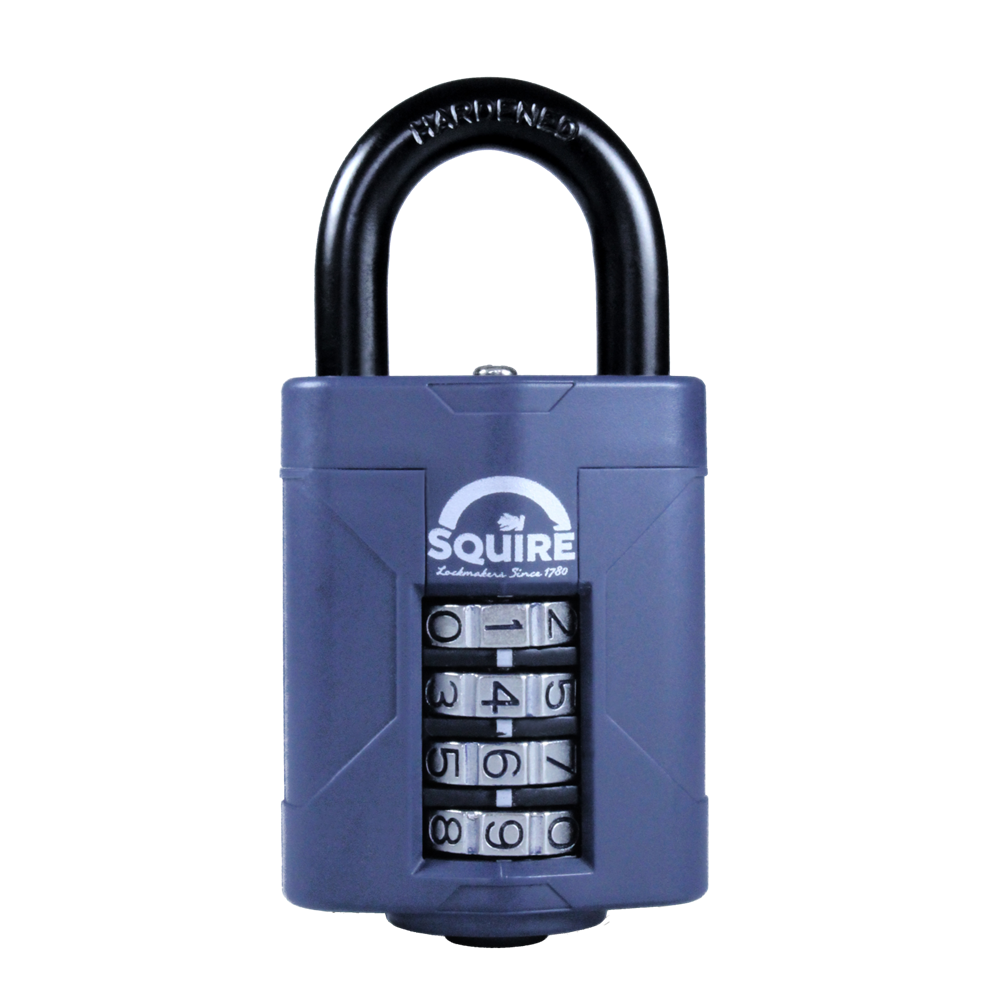 SQUIRE CP50 Series 50mm Steel Shackle Combination Padlock