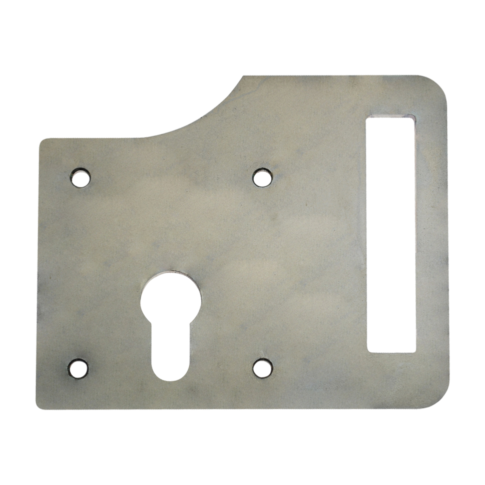 GATEMASTER Slotted Lock Plate Screw Fixing