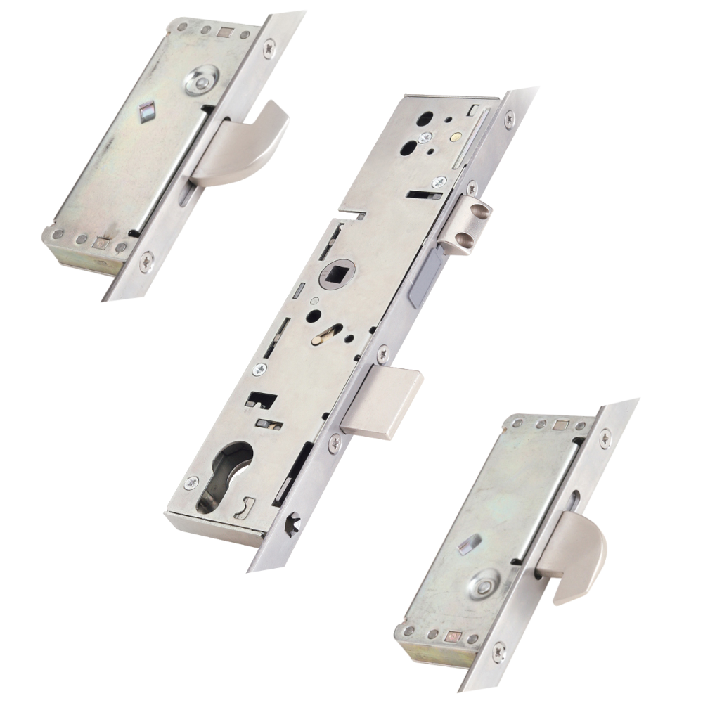 ERA 2 Large Hook Split Spindle Latch & Deadbolt With 20mm Radius Facep