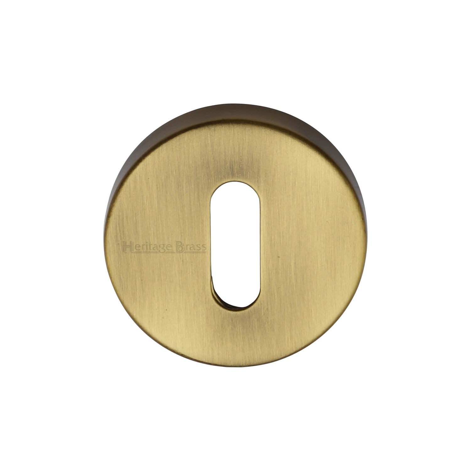 Heritage Brass Standard Key Escutcheon Round - V4007