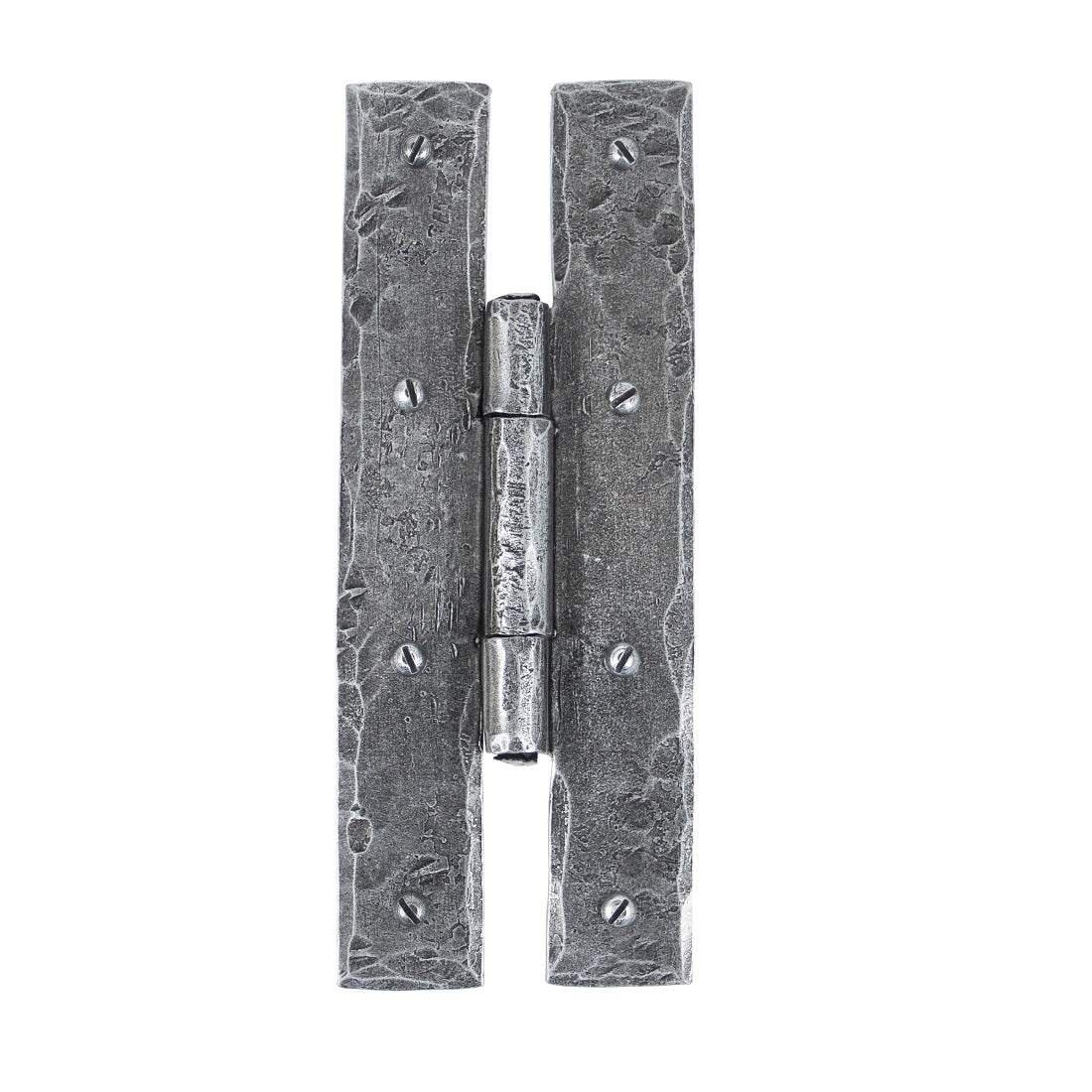 From The Anvil 7" 'H' Hinges (pair) - Pewter