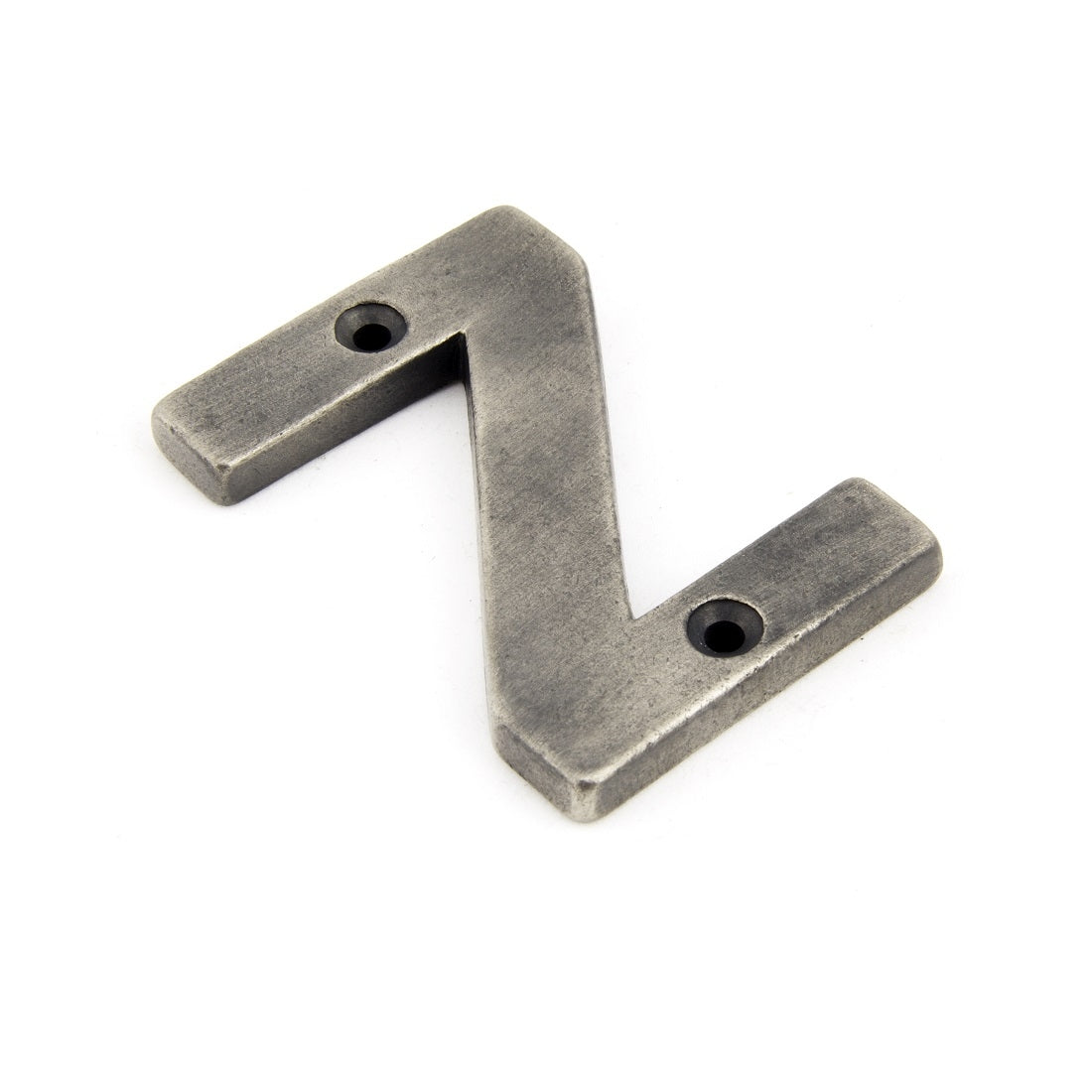 From The Anvil Letter 'Z' - Antique Pewter