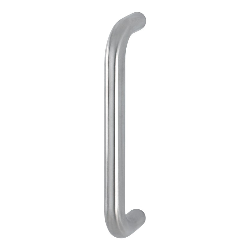 Hoppe 20mmØ "D" Bolt Through Fixing Pull Handle 225mm - Grade 316 Sati