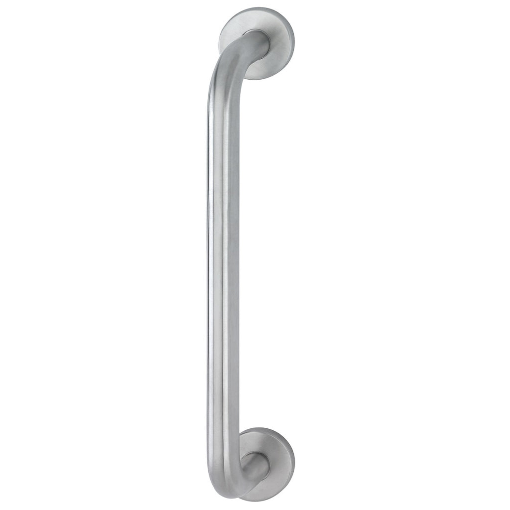 Hoppe 20mmØ "D" Concealed Fixing Pull Handle 300mm - Grade 316 Satin S