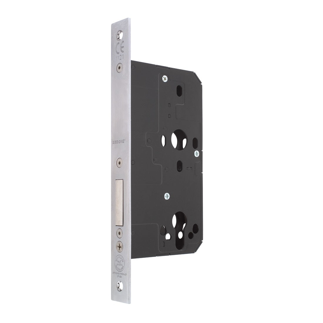 Arrone AR912 DIN Style Euro Deadlock with Square Forend - 88mm Case