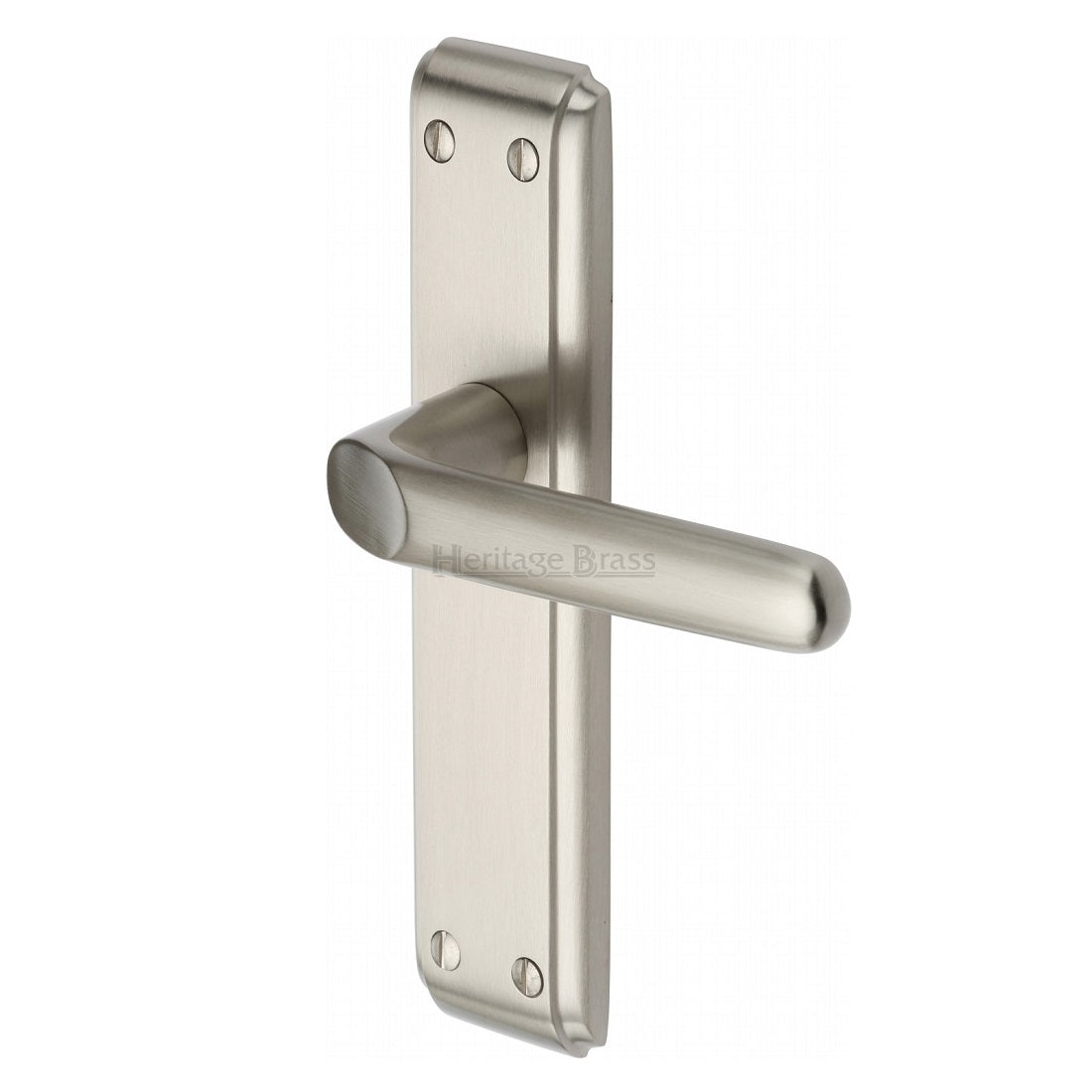 M.Marcus Deco Latch Handles - Satin Nickel