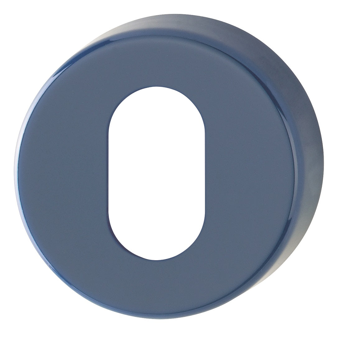 Hoppe Nylon Oval Profile Escutcheon (pair) - Midnight (Dark) Blue RAL5