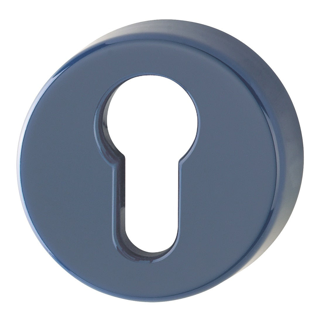 Hoppe Nylon Euro Profile Escutcheon (pair) - Midnight (Dark) Blue RAL5