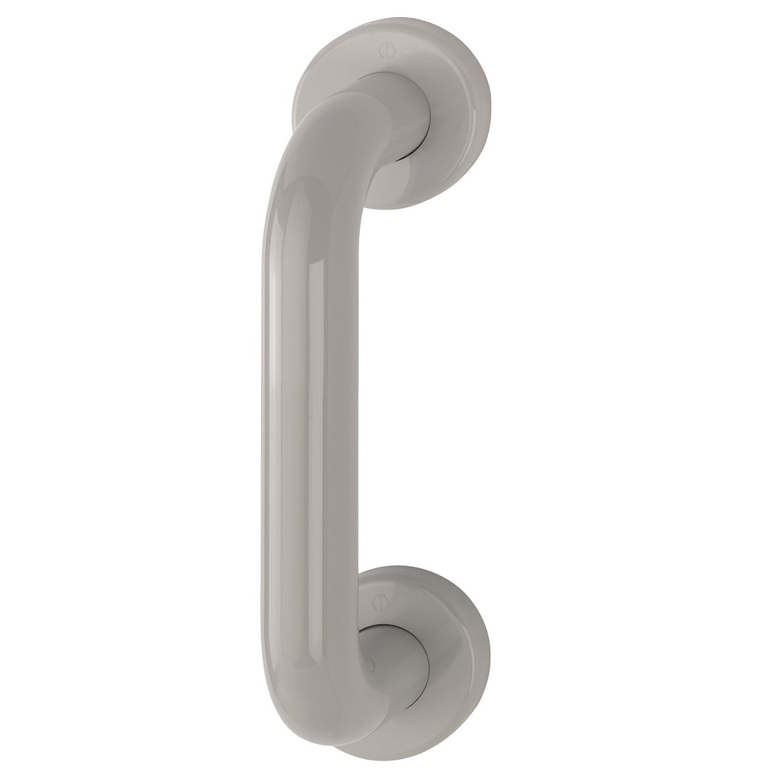 Hoppe 34mmØ Nylon 'D' Concealed Fixing Pull Handle 220mm - Dove Grey R