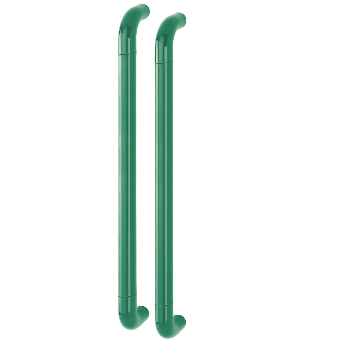 Hoppe 34mmØ Nylon 'D' Back To Back Fixing Pull Handle 600mm - Green RA