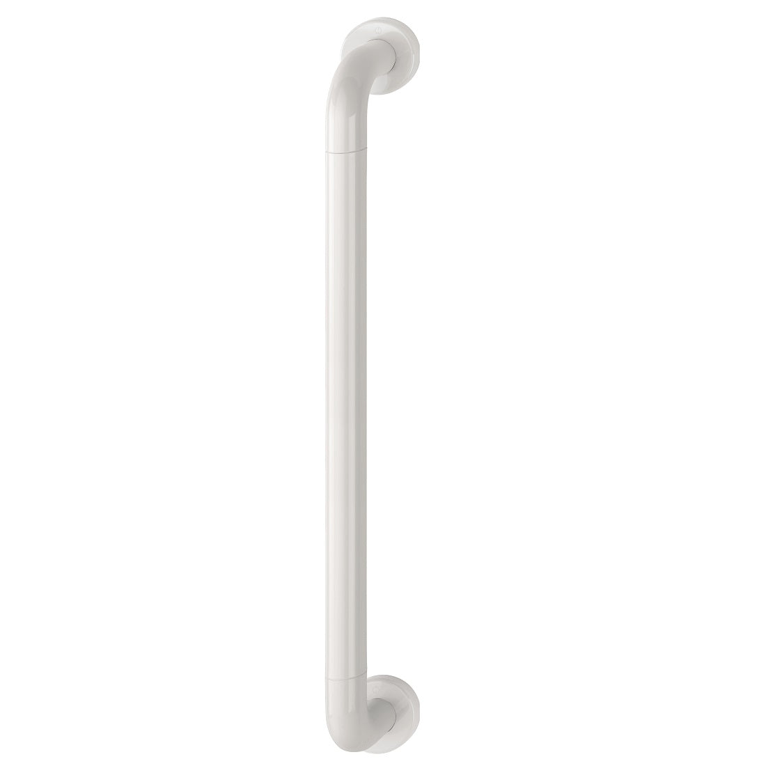 Hoppe 34mmØ Nylon 'D' Concealed Fixing Pull Handle 600mm - Diamond Whi