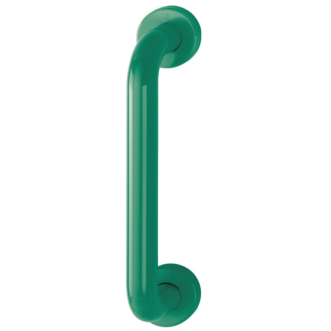 Hoppe 34mmØ Nylon 'D' Concealed Fixing Pull Handle 300mm - Green RAL60