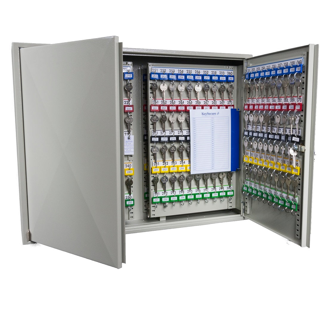 KeySecure Key Cabinet With Key Lock - 400 Hook