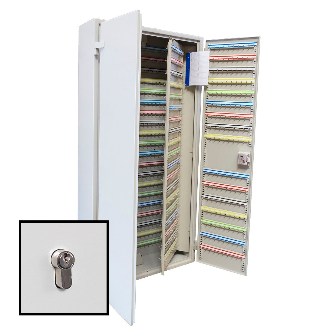 KeySecure Security Key Cabinet With Euro Cylinder Lock - 1500 Hook