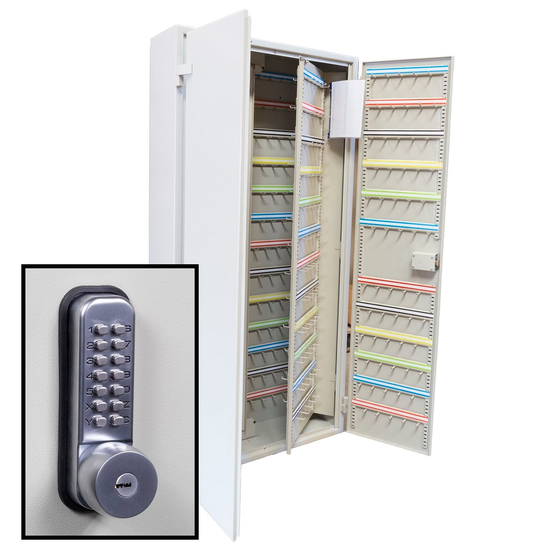 KeySecure Padlock Security Cabinet With Digital Lock With Key Override