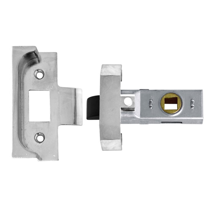 Union 2650 Rebated Tubular Latch - 64.5mm (2.5") Case - 44mm Backset