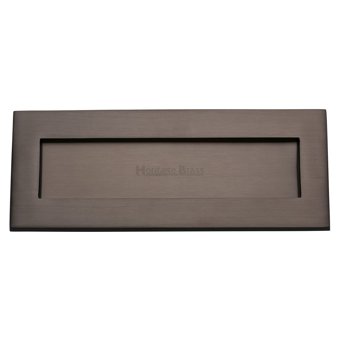 M.Marcus Letter Plate 254x102mm - Matt Bronze